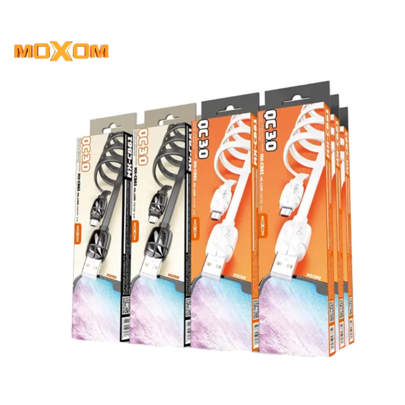 MOXOM Data Cable, 6A 50W super Fast Charging MX-CB17 (Type-C Cable) in Fast Charging Cables ...