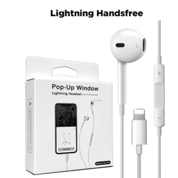 POP – Up Window Lightning Headset (For iPhone 7/8/X/XS/MAX/XR) in ...